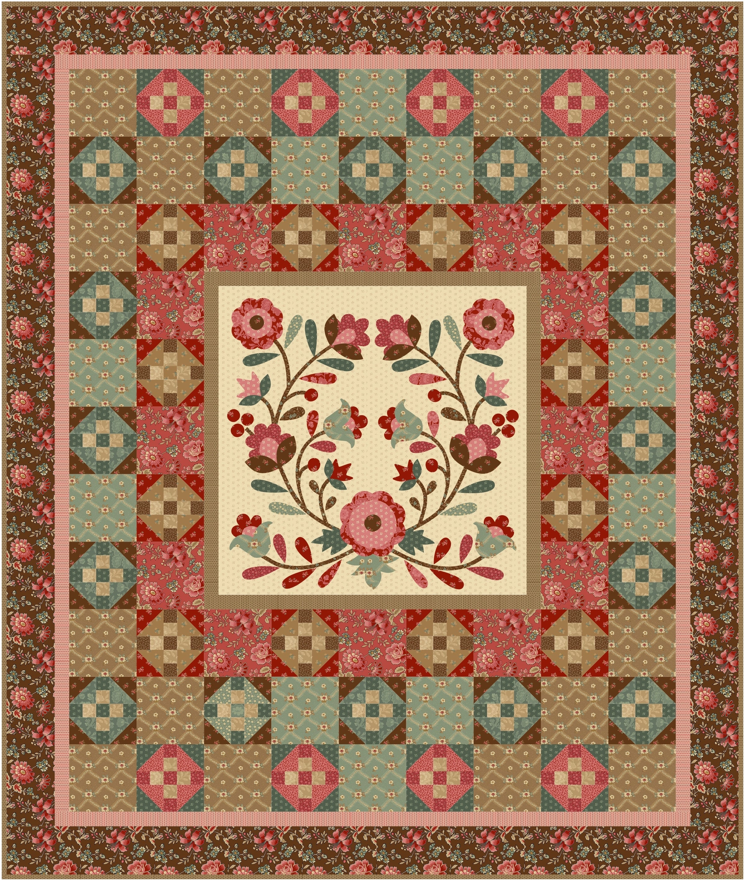 Forever Lady Jane Quilt Pattern | Sentimental Stitches